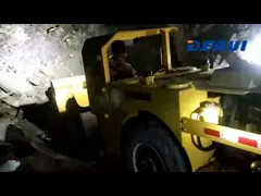 Small Underground Mining Loader Flexible 1 Cube DERUI DRWJ -1  Customized