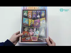 157g 코팅 된 종이 주문 인쇄 된 퍼즐 Jigsaw World One Piece 테마