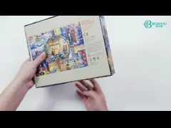 500 pieces custom printed puzzles jigsaw cardboard for adult