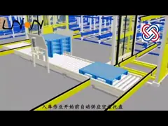 OEM Powdercoating AS RS System For Warehouse Storage