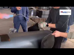 Tela di fusione a caldo tubo PE calore manica riduttibile