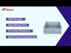 Annealed Evaporation Moly Boat ODM High Temperature Furnace Parts