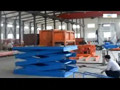 explosion proof mechanical industrial hydraulic scissor lift with ce