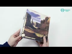 인터랙티브 학습 보드 게임 어린이용 목재 퍼즐