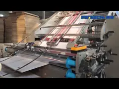 Máquina de laminação a quente para papel