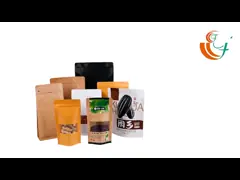 bopp pet pe printed plastic bags for food packaging nut snack resealable