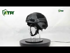 PE/Aramid MICH Tactical Bulletproof Helmet For Police Officers Cephalic Protection