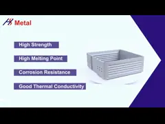 Tungsten Metal Boats for Evaporation Tungsten Evaporation Boat Supplier