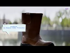 brown high cut work boots heavy duty work long lasting man safety shoes eu 36-47