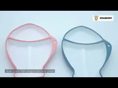 safe unisex childrens silicone plates tray multifunction for dinner with size is 23*18*3.7 cm and we