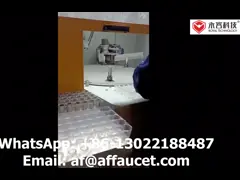 RTAF-RB0408-4-Spindles 8 stazioni spazzolatrice per piccole parti CNC Wire Drawing Machine