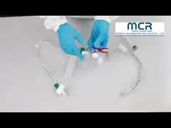 Closed Suction Catheter (T-Piece)  Auto Flushing  72H  For Adult