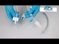 Disposable Closed Suction System PVC Closed Suction Catheter Simple Design