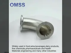 kf 25 vacuum fittings stainless steel kf 90 degree elbow vacuum flange fittings