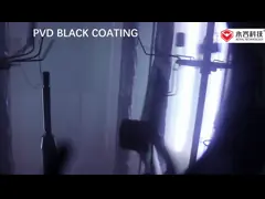 rtas1612-pvd matte black,pvd jet black coating machine, brass faucets black coatings, stainless stee