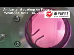 rt1400-antibac-pvd anti-bacterial coating machine on faucets, antibacterial coatings by pvd depositi