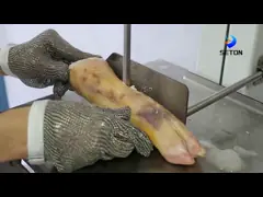 carbide steel 1650mm length meat cutting band saw blades for meat fish bone cutter