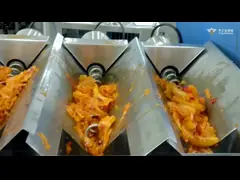 10 head screw feeding multihead weigher for fresh sticky food