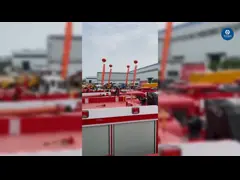 shacman 6x4 road vehicle electric engine fire fighting truck horsepower 351 450hp