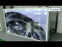 55インチ スプリッシングスクリーン 透明液晶 ショートケース タッチスクリーン パソコンディスプレイ