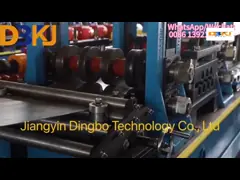 37kw highway guardrail roll forming machine 5 tons hydraulic decoiler