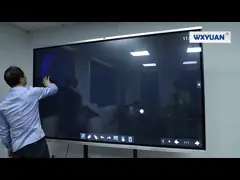 Hoge helderheid 75 inch wand touchscreen display E-board interactief digitaal scherm