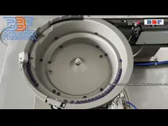 Alimentateur à cuve vibrante rotative à vitesse stable