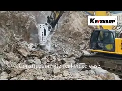 ks650 hammer rock breaker chisel types 210mm concrete breaker for excavator