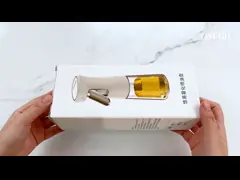 240ml 3 color glass vinegar olive oil dispenser bottle bpa free