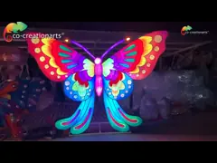 zigong outdoor waterproof chinese lanterns butterfly lanterns high strength