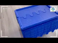 工場用 プラスチック製 引越し箱 リサイクル可能 積み重ね可能 プラスチック製 収納箱 箱