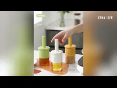 spill proof 300ml barbecue bbq oil bottle silicone oil brush bottle