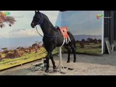 fun park rideable animatronic horse animatronic animals snow proof