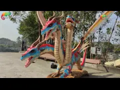 110vac/220vac artificial animatronic dragons