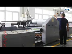 high speed automatic wax coating machine for hamburger paper customization made easy