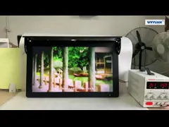 Metalen 17 inch Auto Car Bus Monitor LCD 4G Android TV Voor Reclame Video Display