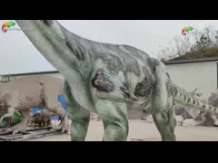 Theme Park 12M Animatronic Brontosaurus Life Size Animatronic Dinosaur Realistic Model For Jurassic