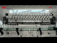 Chemical Packaging Line for Bathroom Cleaner WC Schiumattiva Candeggina Filling Packing Machine