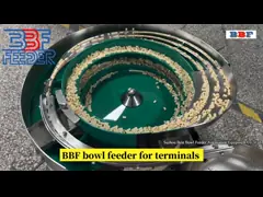 vibrating bowl feeder machine multiple needles rings screw parts