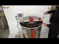 Un acciaio inossidabile manuale Honey Extractor Multi-Drive Battery 12V di 6 strutture