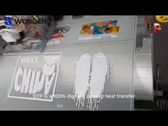 60cm Digital Printing DTF Heat Transfer PET Film DTF Printer Film Men Canvas Shoes T-shirts Printing DTF Paper PET Film