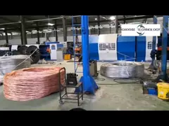 8mm-1.35mm 13 Pass Copper Rod Wire Breakdown Drawing Machine Line With Coutinuous Annealer
