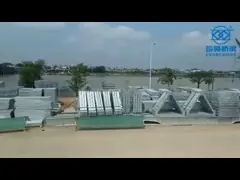 모듈형 전조 철강 다리