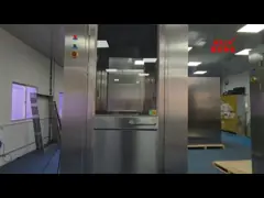 Intelligent Air Shower Room 1500W Clean Room Air Shower Customized For Lab