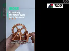 Stampante 3D Filamento PLA Rame di seta con rigidità migliorata Stampante da scrivania