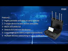 hs102a-pd-a portable drone detection and positioning equipment 1-10km drone detection