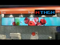 Display pubblicitario montato a parete ad alta luminosità