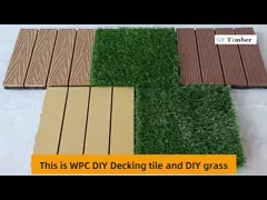 garden balcony wood plastic composite wpc flooring tiles for terrace 12ft
