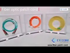 duplex 3.0mm sc/upc to lc/upc hybrid fiber optic patch cord orange