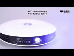 LED Home Cinema Theater Digital Movie Projectors 4k 3D DLP Office UFO Shaped